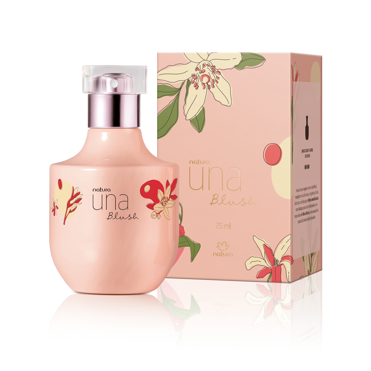 Una Blush 75 ml - Natura Brasil | Perfumaria, maquiagem e muito mais
